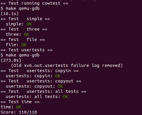 【MIT 6.S081-2020Fall】Lab: Copy-on-Write Fork for xv6 - 知乎