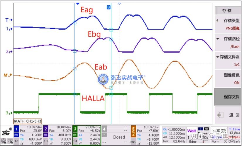 没有隔离探头如何确定霍尔信号与反电动势的关系？ - 知乎