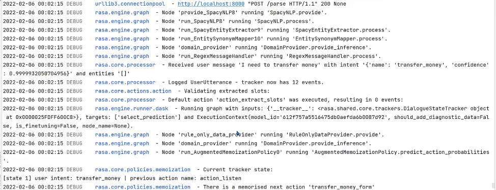 Rasa对话机器人连载七 第122课：Rasa对话机器人Debugging项目实战之银行金融对话机器人全生命周期调试实战-（三） - 知乎
