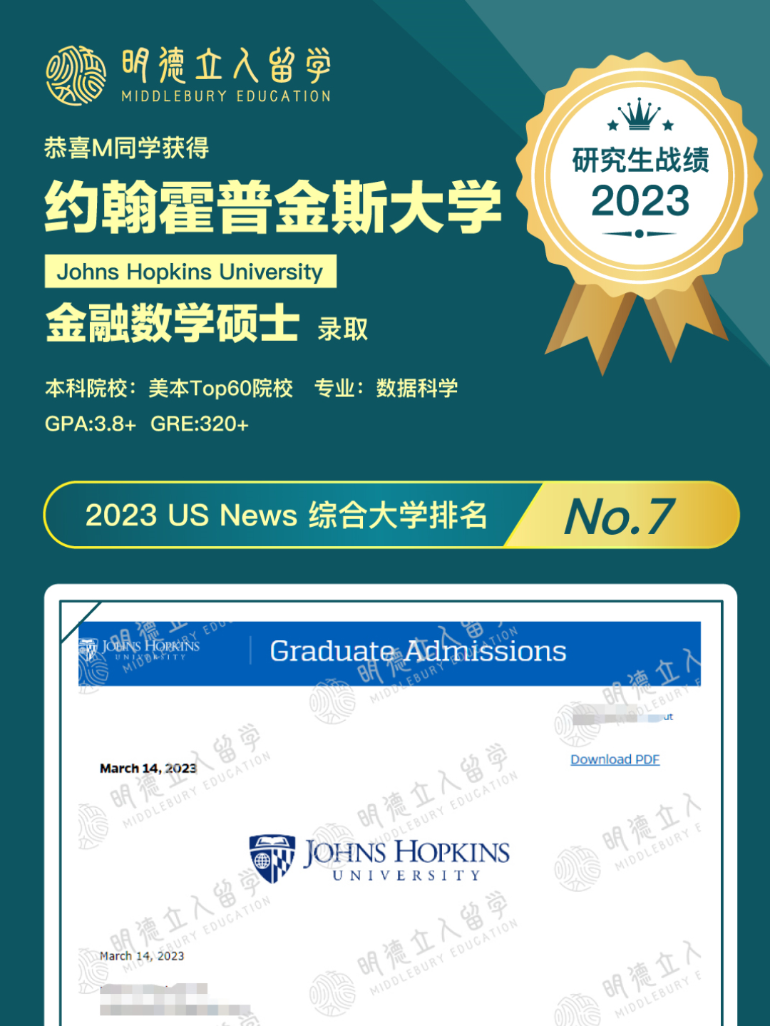 约翰霍普金斯（JHU）的金融数学怎么样？ - 知乎