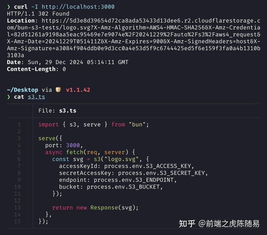 Nodejs的竞争者Bun又整活了，Bun.s3预告 - 知乎