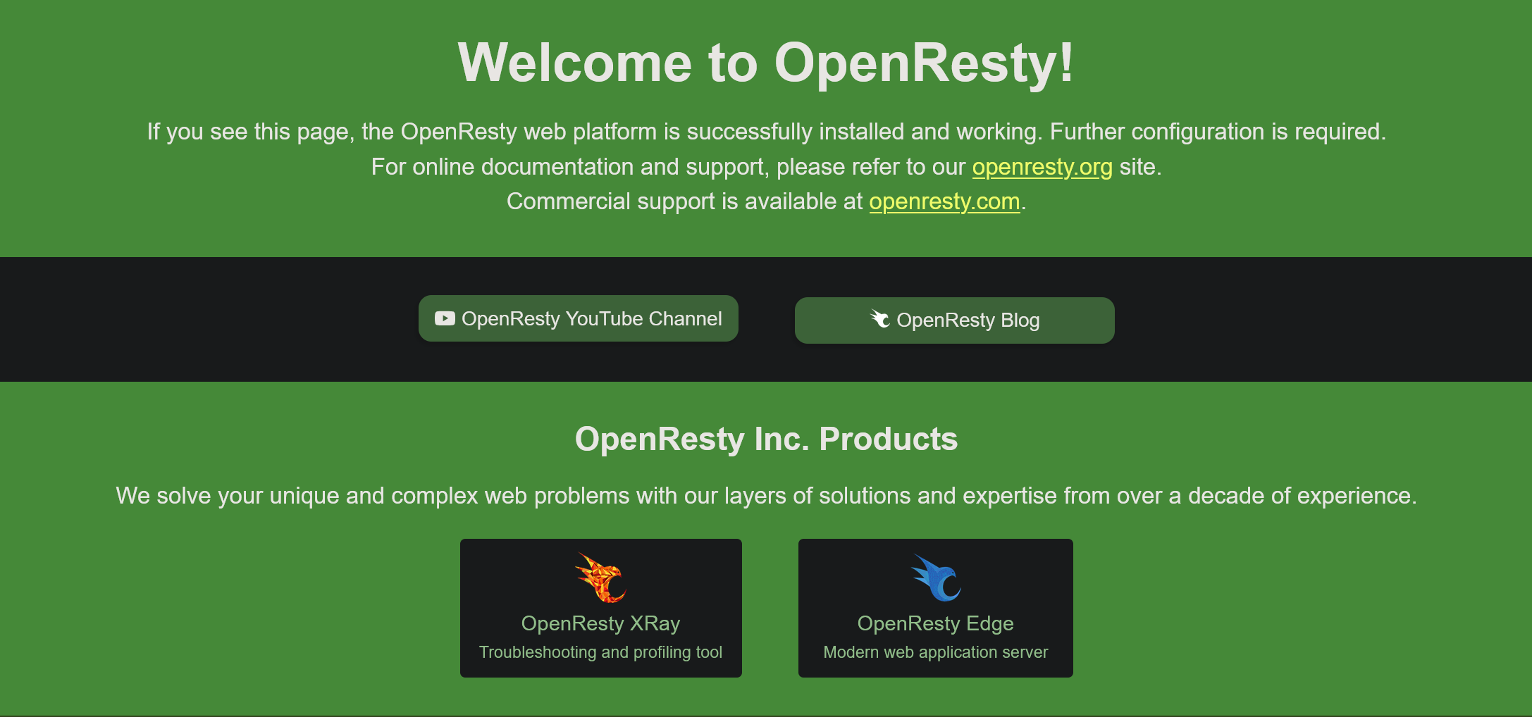 为什么搜狗浏览器打开知乎显示Welcome to OpenResty界面？ - 知乎