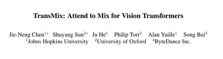 TransMix: Attend to Mix for Vision Transformers - 知乎