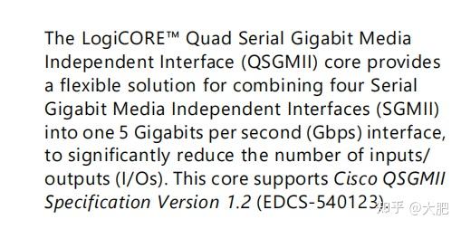 xilinx的Qsgmii核的实际应用 - 知乎