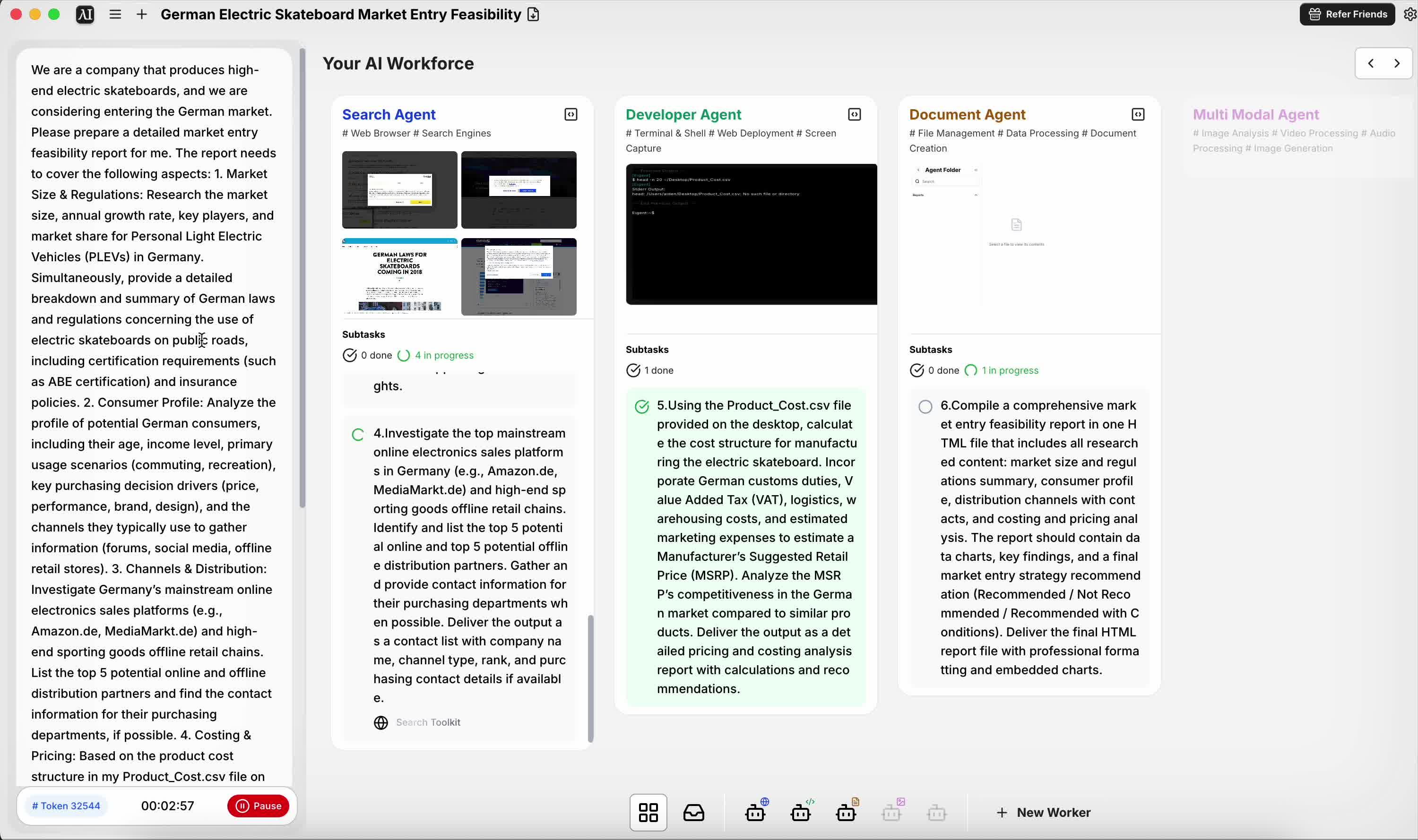 叔学AI 005: eigent 测试 - 知乎