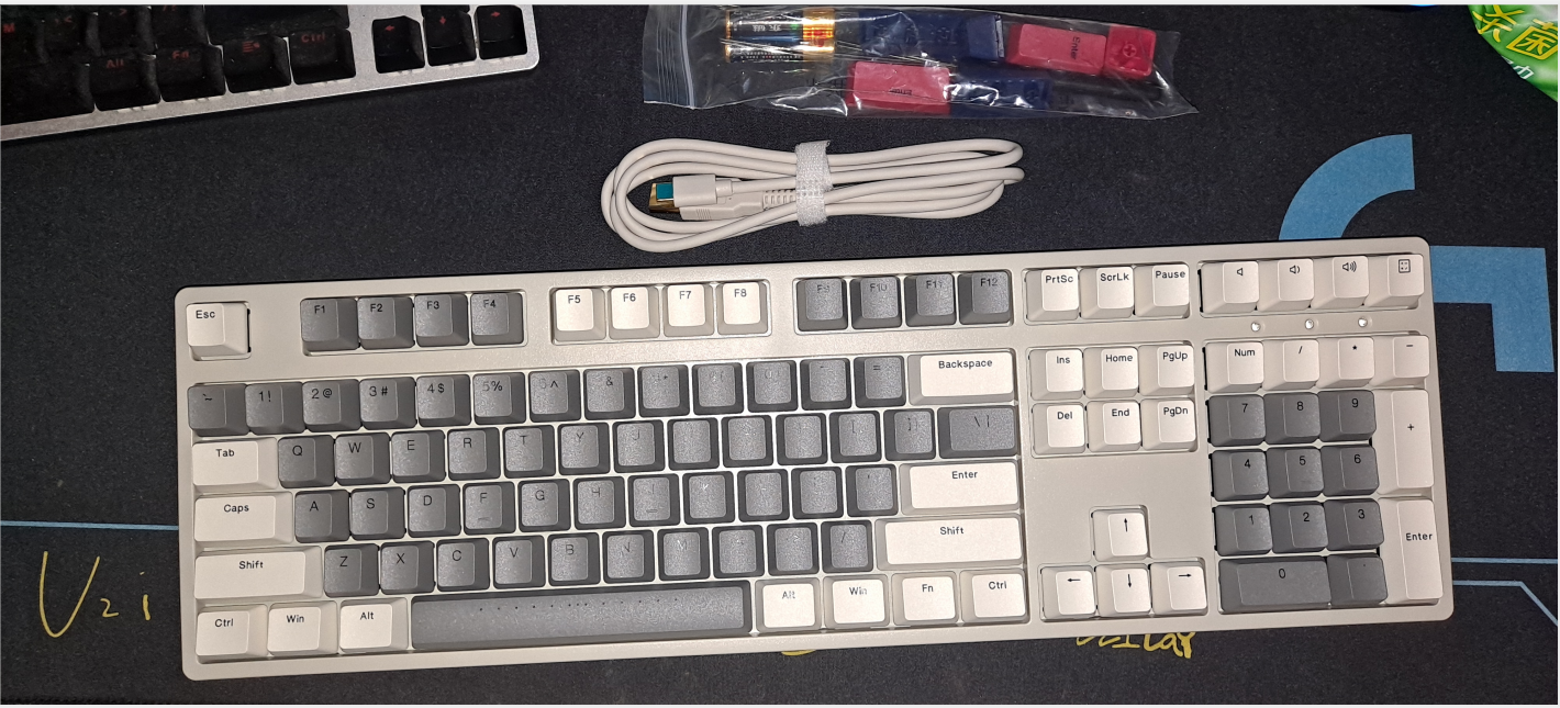 ikbc W210 108键红轴机械键盘使用感受分享