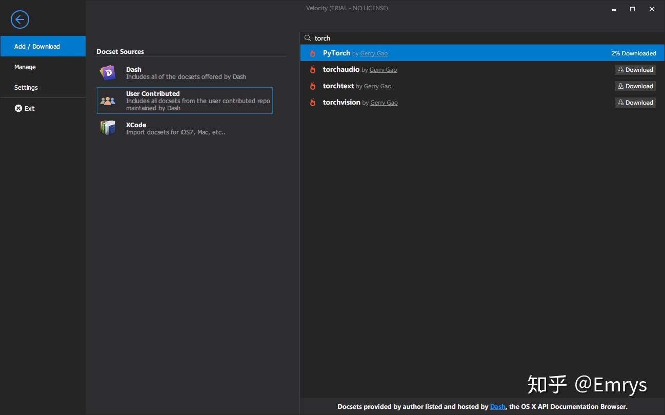 如何获取pytorch documentation的离线版？ - 知乎