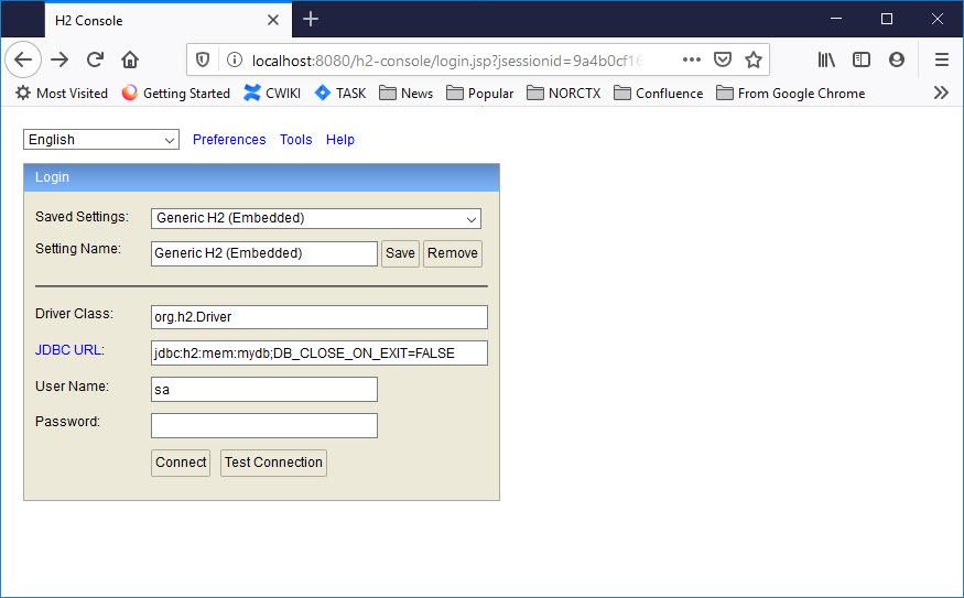 Spring Boot 使用 H2 数据库的控制台（Console） - 知乎