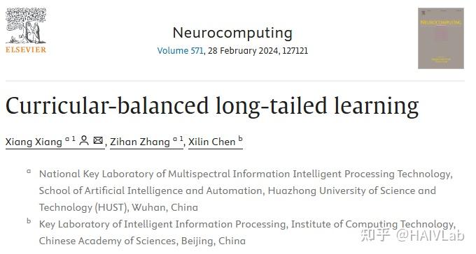 Curricular-balanced long-tailed learning - 知乎