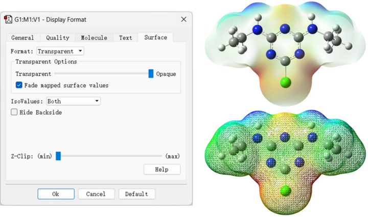 计算教程||gaussview静电势出图视频 - 知乎