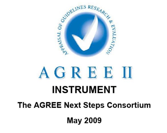 指南质量评价工具-AGREE II（一） - 知乎