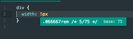 转换 px(像素) 到 rem 单位的 Atom 插件: px2rem-plus - 知乎