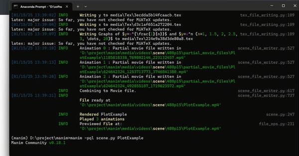 将数学概念具象化：windows安装manim教程 - 知乎
