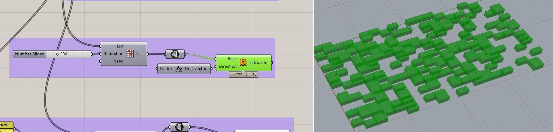 grasshopper中如何随机选择阵列中的物体？？ - 知乎