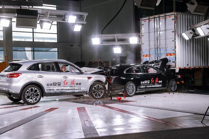 中汽研测试结果公布 红旗H9/HS5双车获最高评级 - 知乎