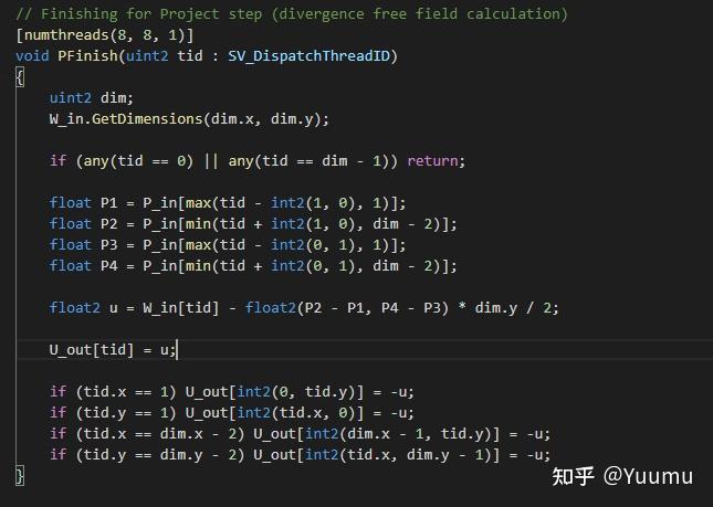 【实时流体模拟初探】Fast Fluid Dynamics Simulation on the GPU 学习笔记 - 知乎