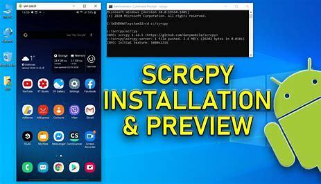 SCRCPY--最佳安卓投屏Mac工具（完全免费） - 知乎
