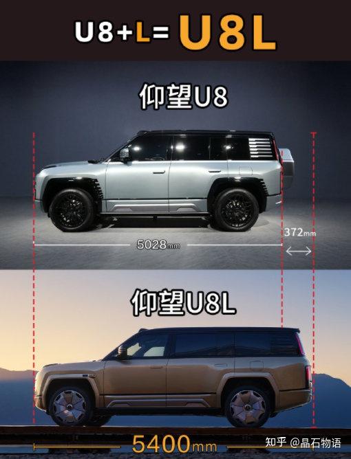 如何评价在上海车展亮相的仰望 U8L，对比 U8 有哪些升级和亮点？ - 知乎
