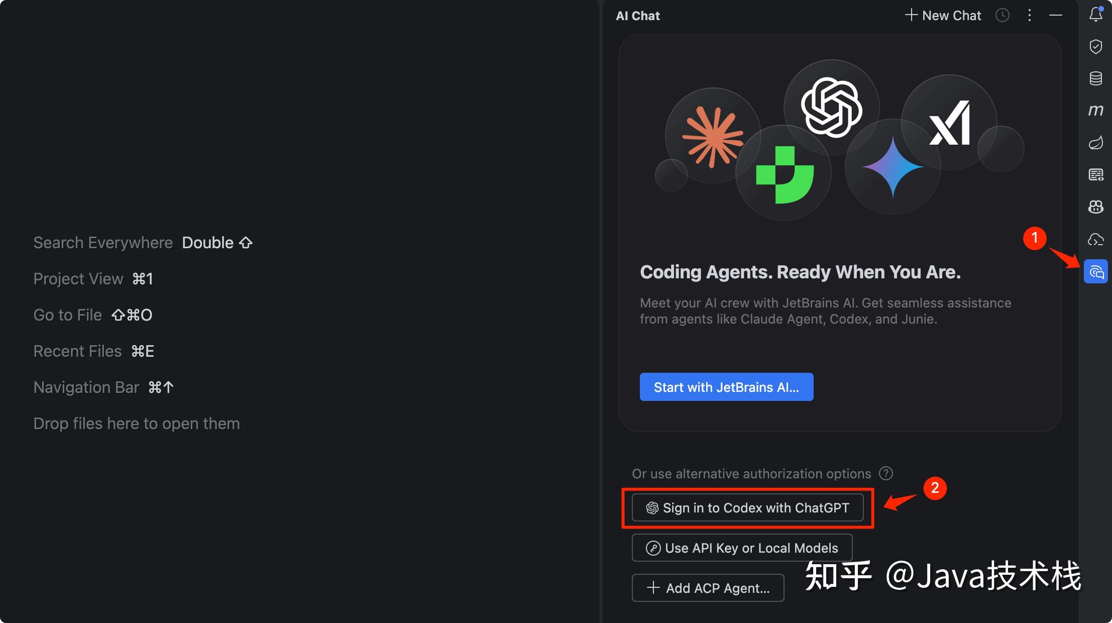 IDEA 终于官宣接入 Codex 了，太爽了！！ - 知乎