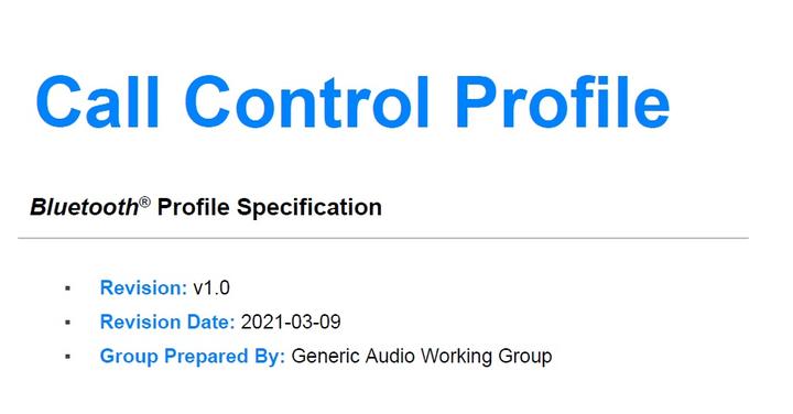 新世代蓝牙音频(LE Audio)之通话控制 - 知乎