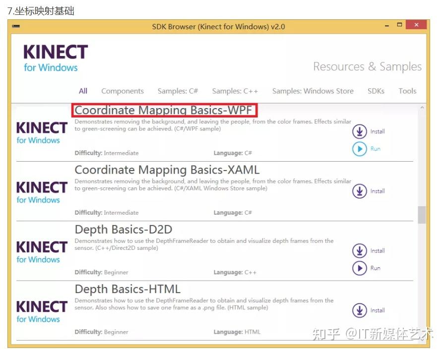 Kinect for Windows V2开发教程 - 知乎