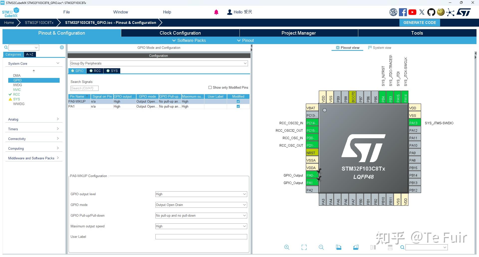 STM32CubeMX实战教程——IIC(0.96寸OLED显示屏) - 知乎