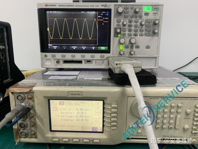 是德DSOX3000系列示波器自检报错维修 - 知乎