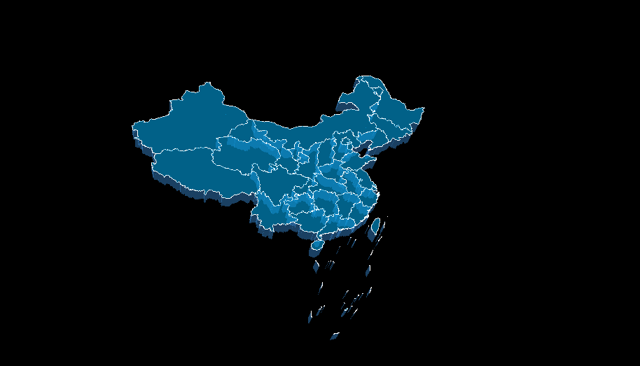 three.js结合geoJson绘制中国地图 - 知乎