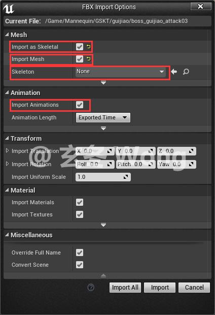 [UE4]导入3Dmax动画文件（FBX）步骤 - 知乎