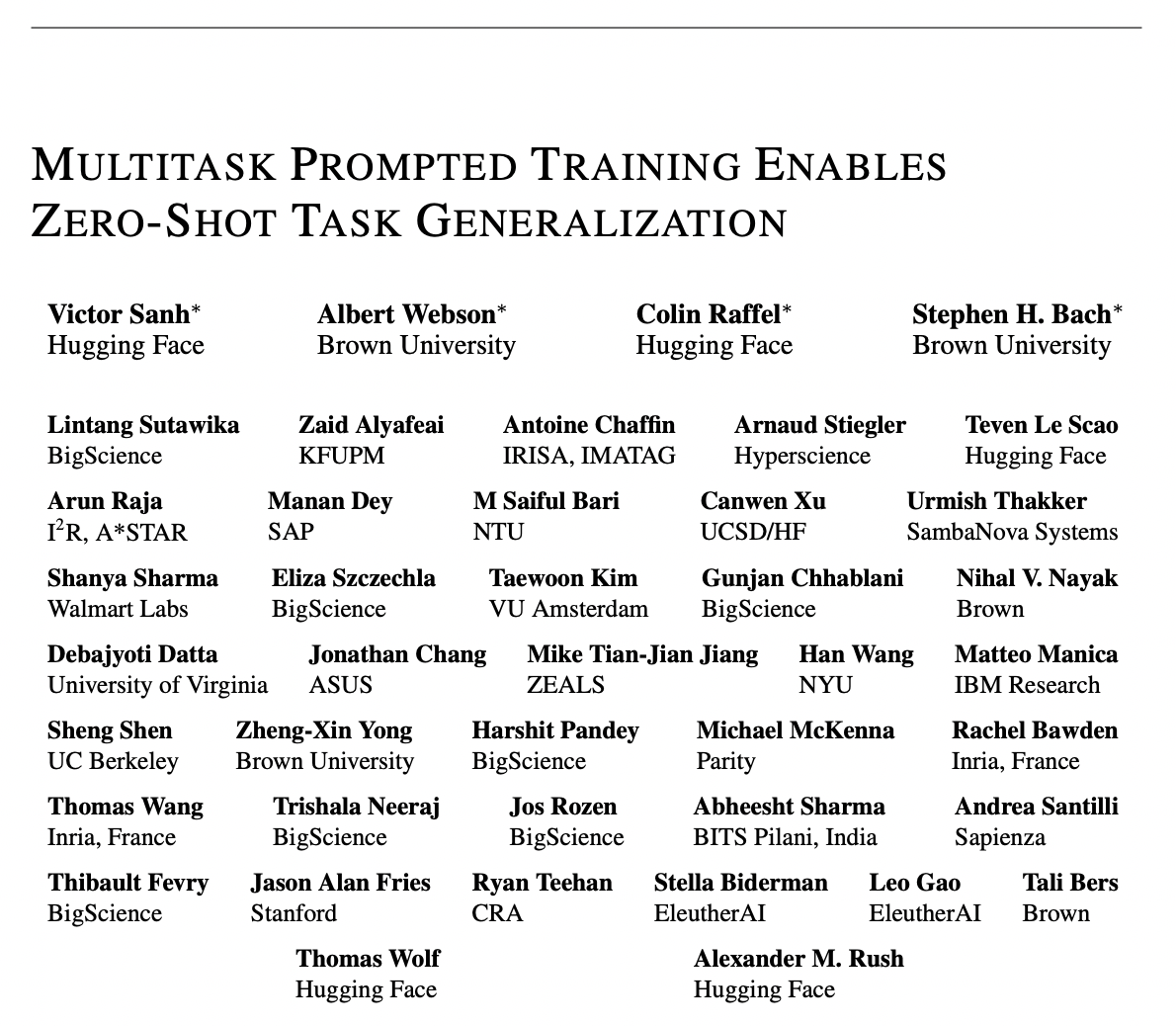 Hugging Face牵头，42位作者发文，1939个prompt，大幅提升Zero-Shot性能！ - 知乎