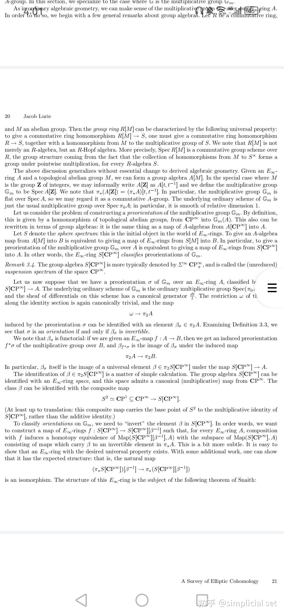 Lurie 的 derived algebraic geometry 有多重要？ - 知乎