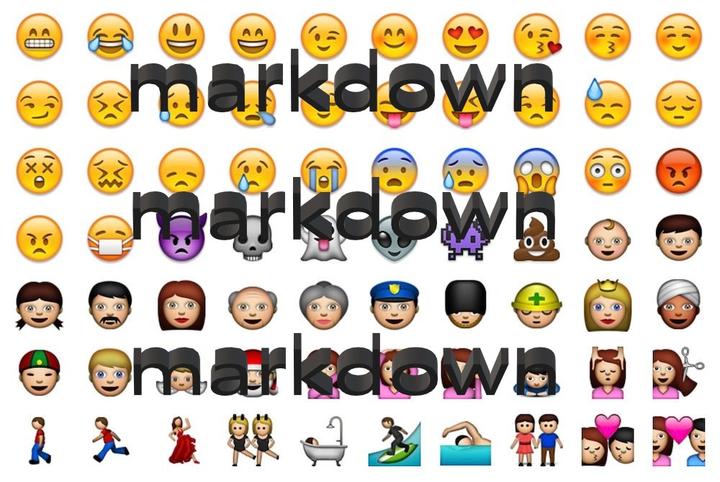 github markdown中的emoji标签 - 知乎