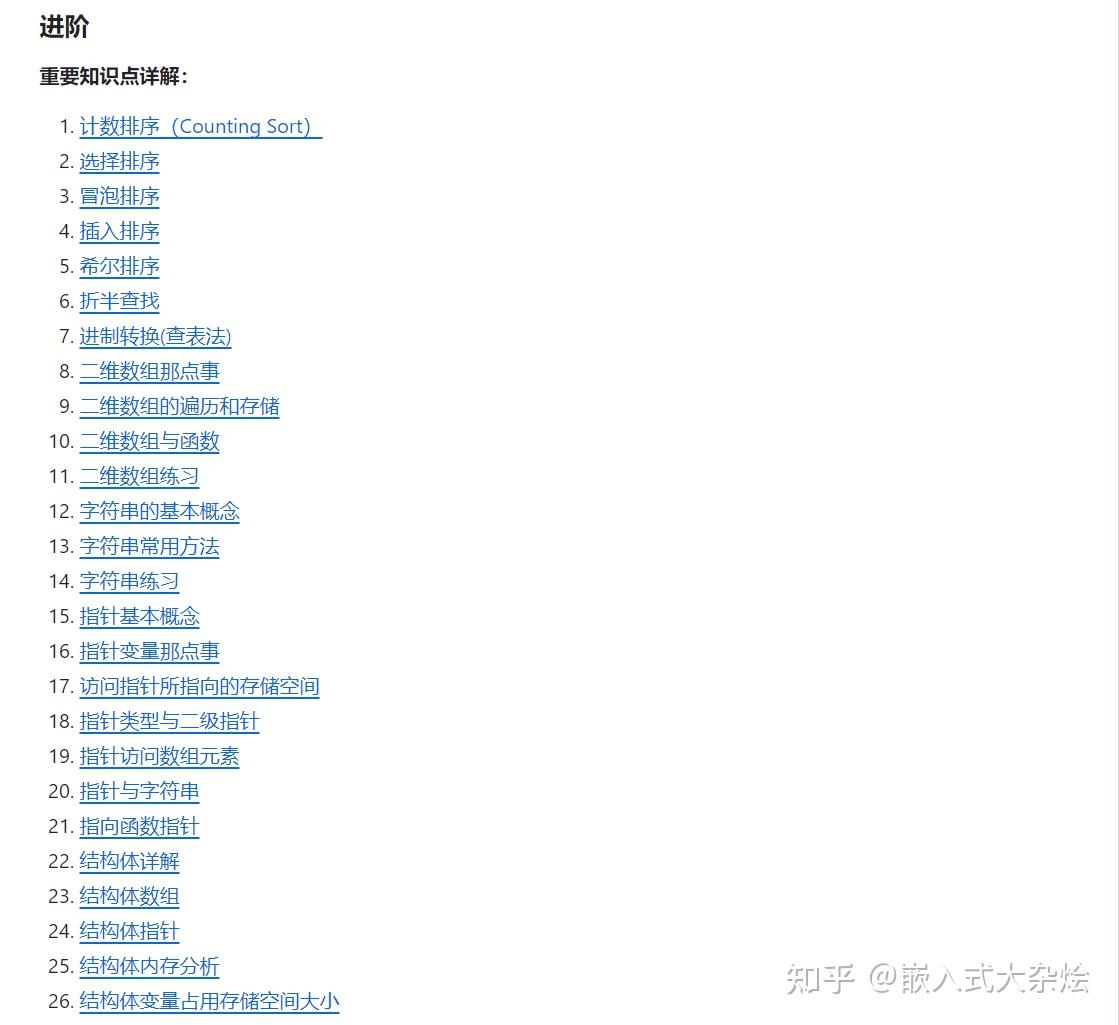 Github上的简单的C语言项目有哪些推荐？ - 知乎