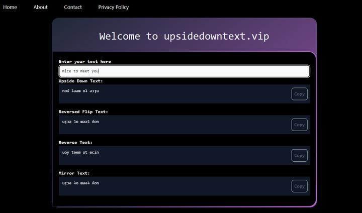 文本翻转网站 https://upsidedowntext.vip - 知乎