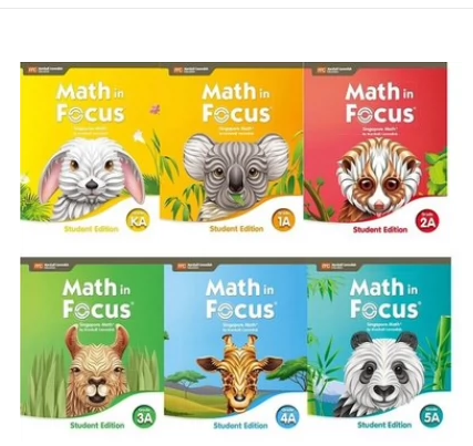 新加坡小学数学 Singapore Math In Focus G1-G6练习册电子 - 知乎