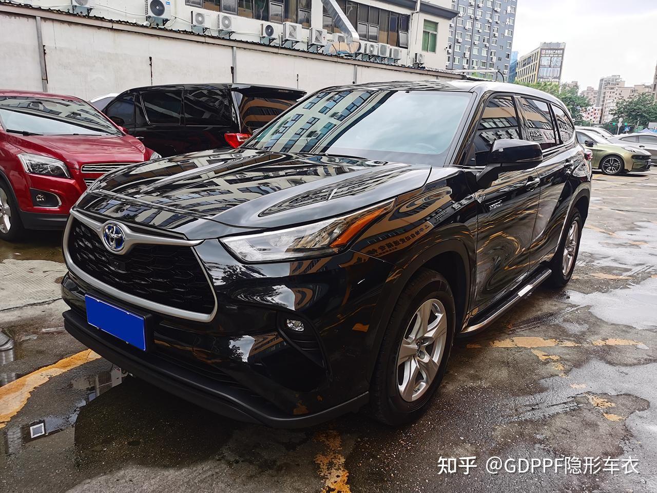 汉兰达装贴日本GDPPF隐形车衣效果分享 - 知乎