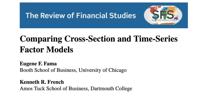Fama & French (2020) - 知乎