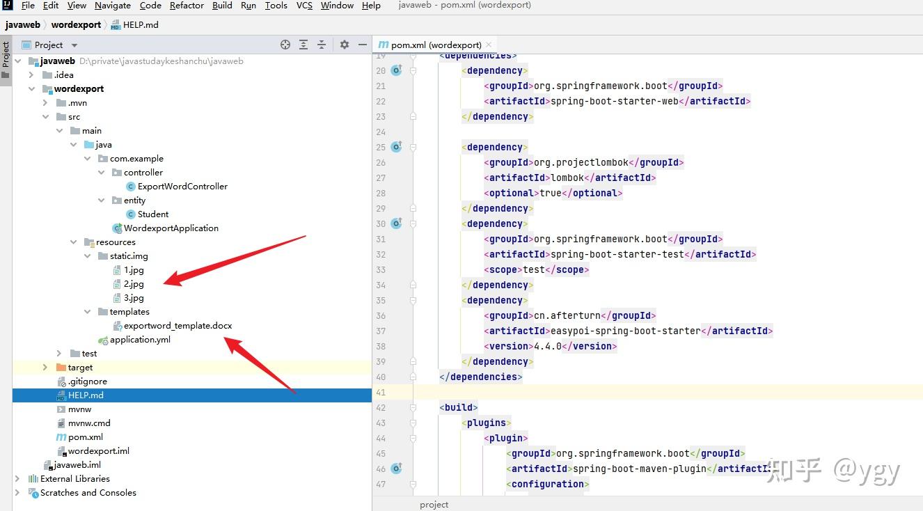 java使用easypoi导出为word文档 - 知乎