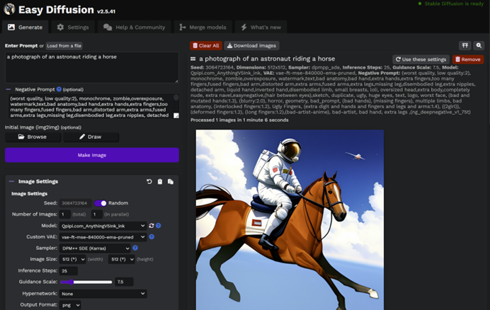 【更新v2.5.41】Stable Diffusion一键安装懒人包新版，Easy Diffusion支持Windows、Mac绿色安装包 - 知乎