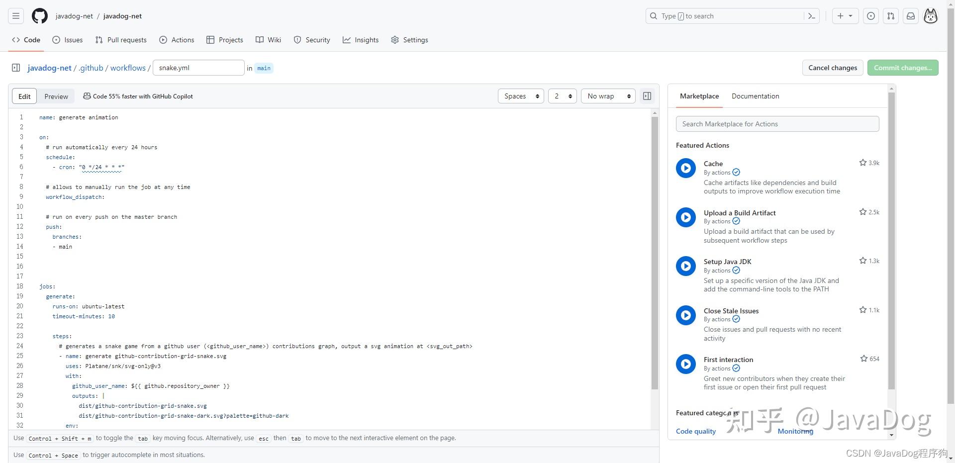 【好玩】如何在github主页放一条贪吃蛇 - 知乎