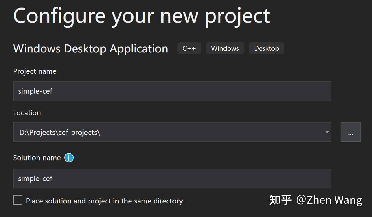 使用CEF（二）— 基于VS2019编写一个简单CEF样例 - 知乎