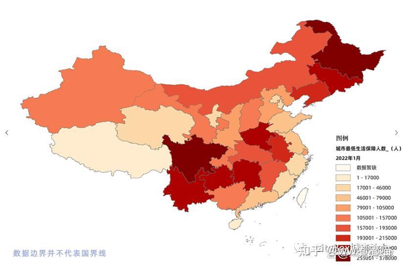 全国居民最低生活保障人数数据，shp+excel格式，附高清大图 - 知乎