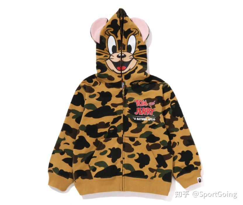 BAPE x 《猫和老鼠》联名系列发布，将街头时尚与怀旧情怀相结合 - 知乎
