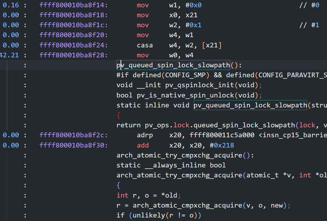 使用linux-perf 分析程序热点函数调用栈和汇编 - 知乎