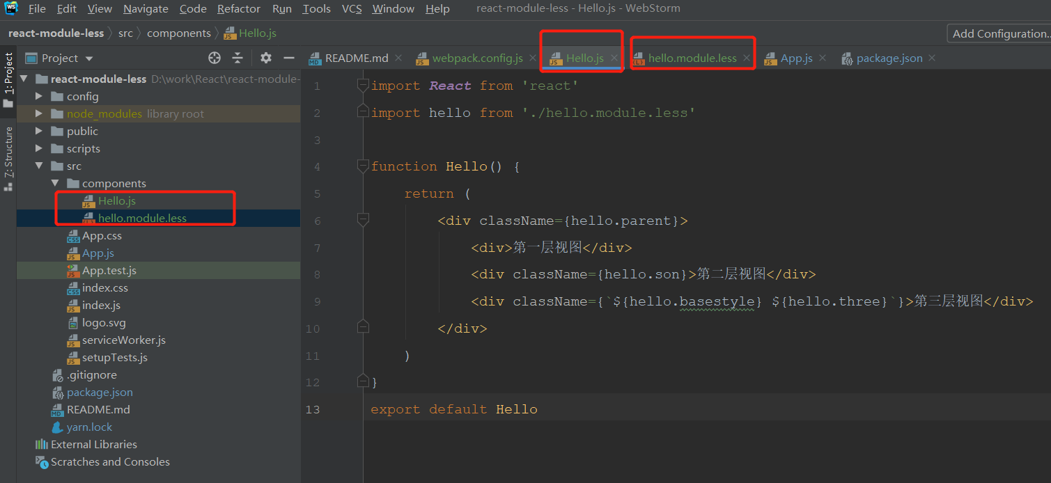 React(或使用TS)中样式混乱解决方案 *.module.less - 知乎