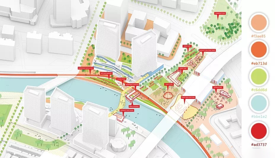 分析图届的扛把子？Sasaki风格分析图值得拥有（Sasaki风格色卡图标笔刷及作品集） - 知乎