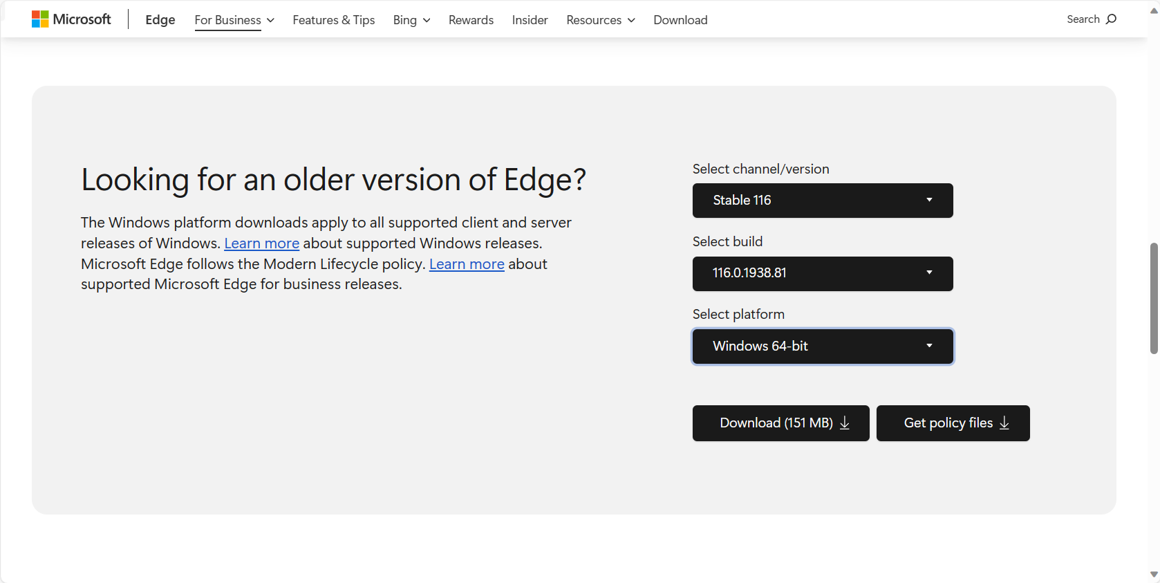 Edge 浏览器『版本回退』和『关闭更新』 - 知乎