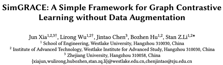 图神经网络自监督学习 之 SimGRACE - 知乎