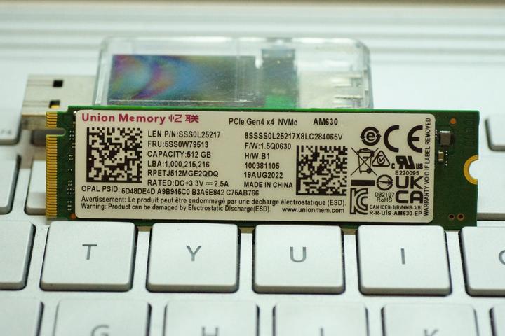 忆联科技（Union-Memory）AM630 拆解测试 - 知乎